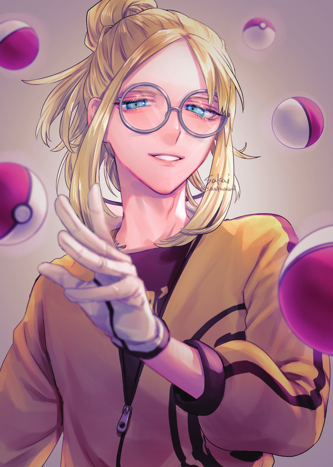 Safebooru - 1boy alternate costume artist name avery (pokemon) bangs ...