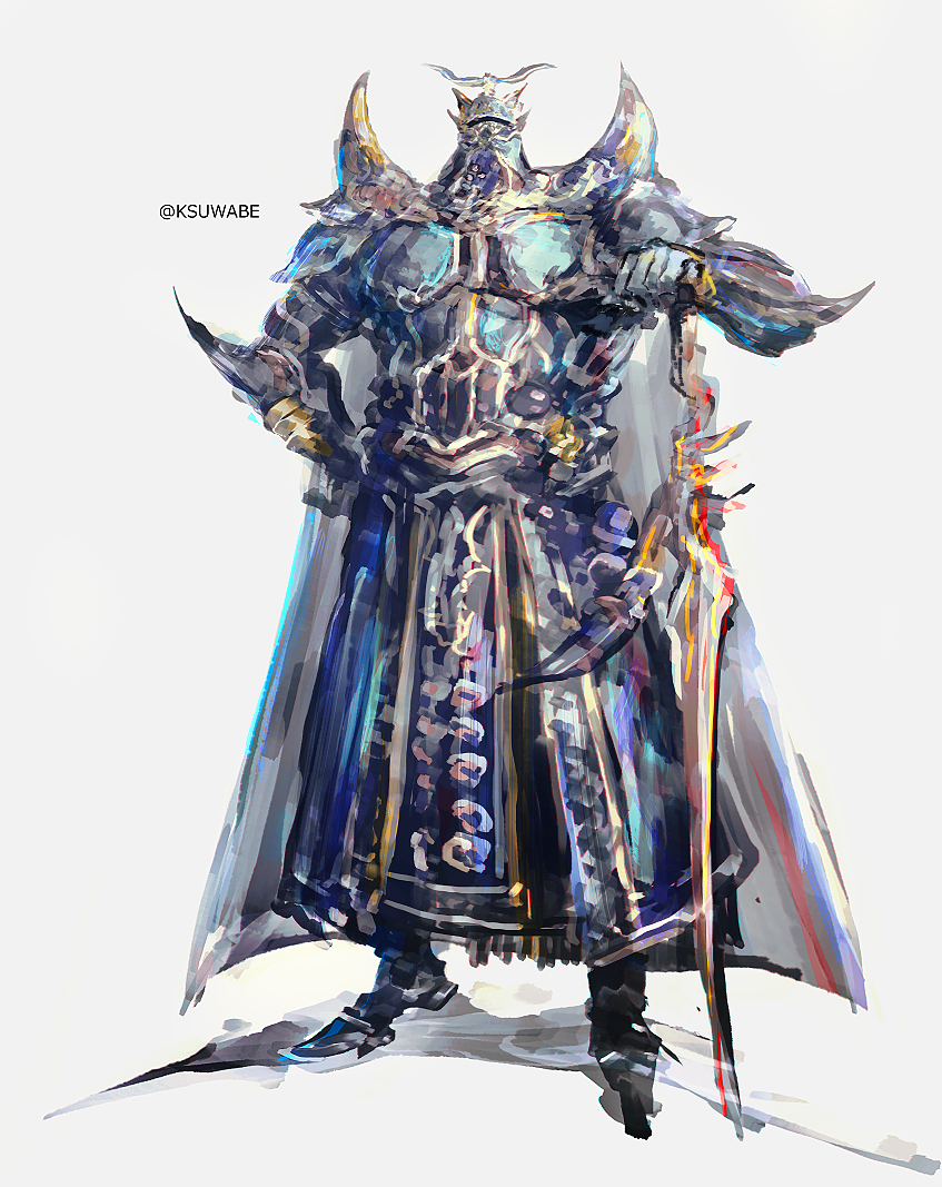 Safebooru - 1boy armor blue cape cape exdeath final fantasy final ...