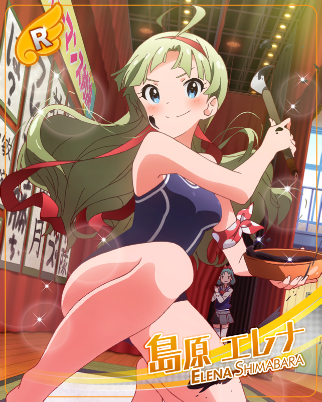 Safebooru - blue eyes blush character name dress green hair idolmaster million live! theater ...