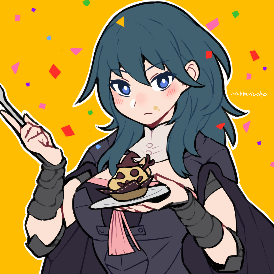 Safebooru - 1girl artist name blue eyes blue hair byleth (fire emblem ...