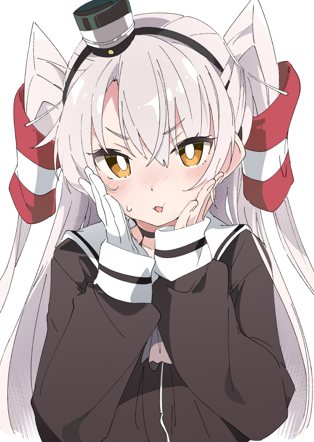 Safebooru - 1girl amatsukaze (kantai collection) brown eyes dress ...