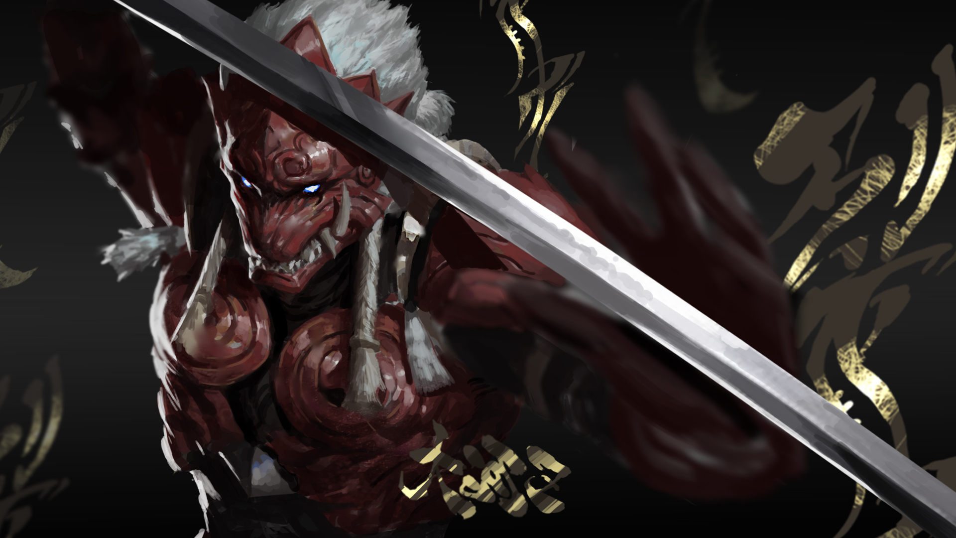 Safebooru - 1other arm up armor blue-eyes white dragon breastplate full ...