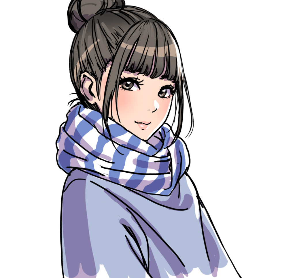 Safebooru - 1girl alternate eye color alternate hair color bangs blunt ...