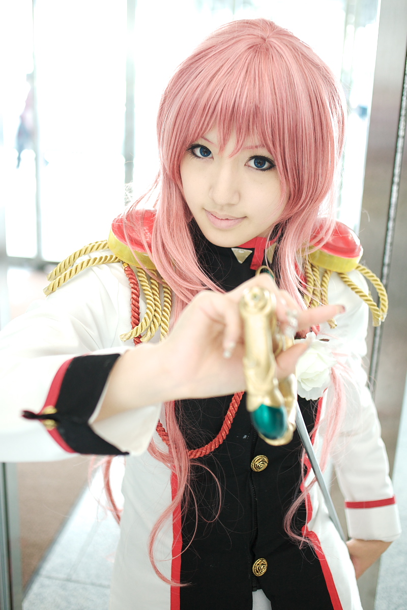 Safebooru - cosplay photo pink hair revolutionary girl utena saya sword ...