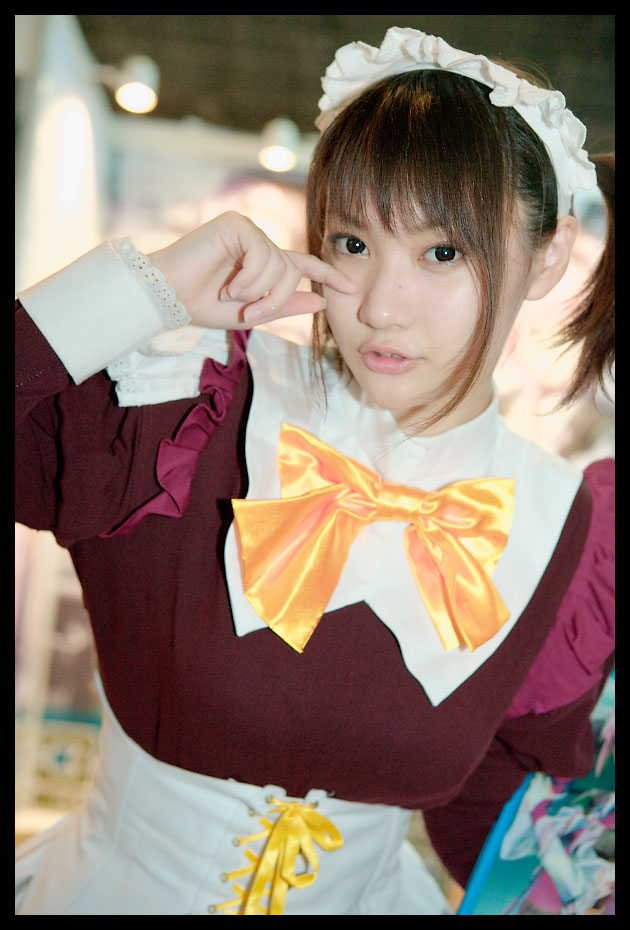 Safebooru - apron cosplay konatsu minato maid maid uniform photo ...