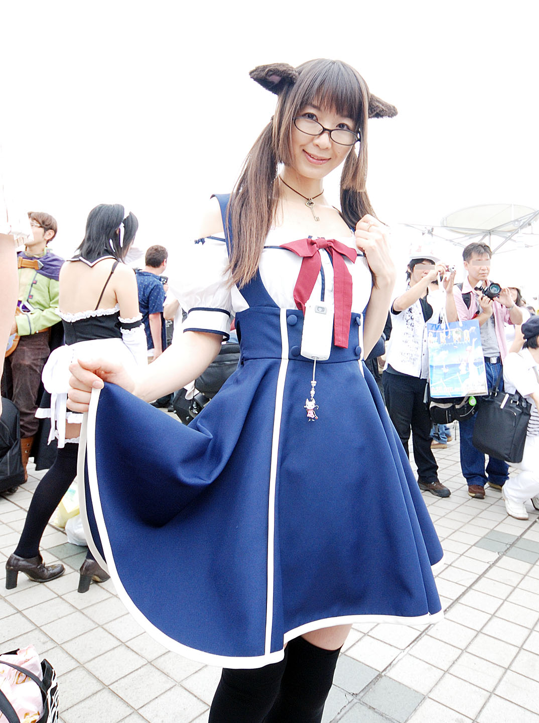 Safebooru - acasius boarding school animal ears cosplay dog ears ...