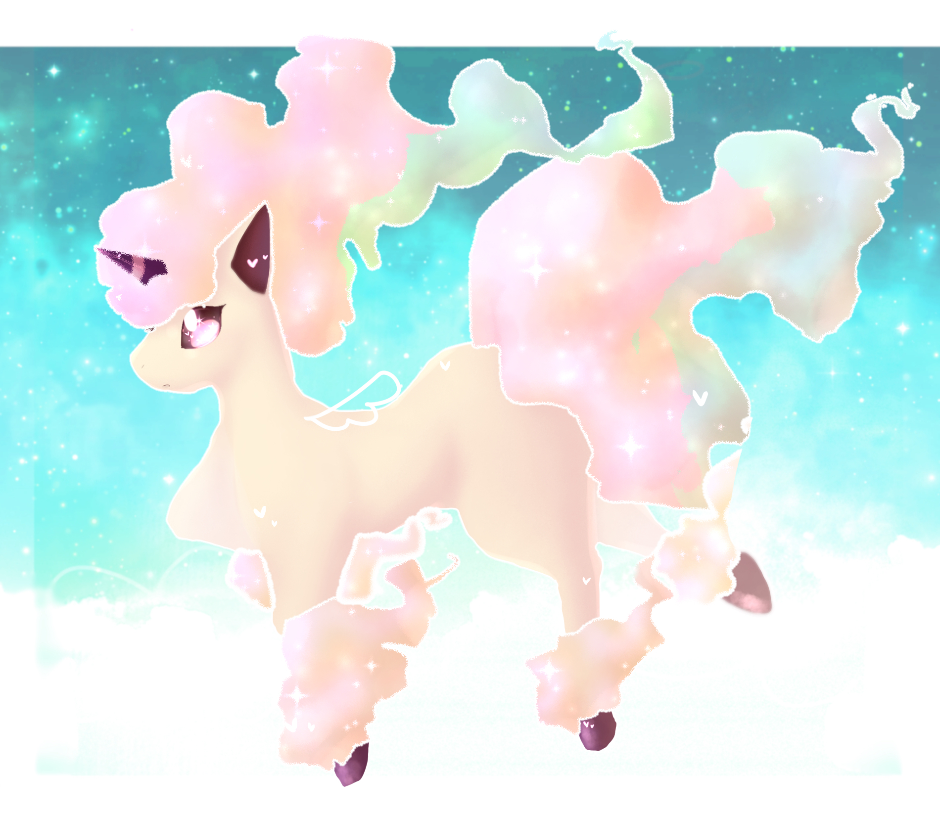 Safebooru - animal focus aqua hair blue background colored sclera ...