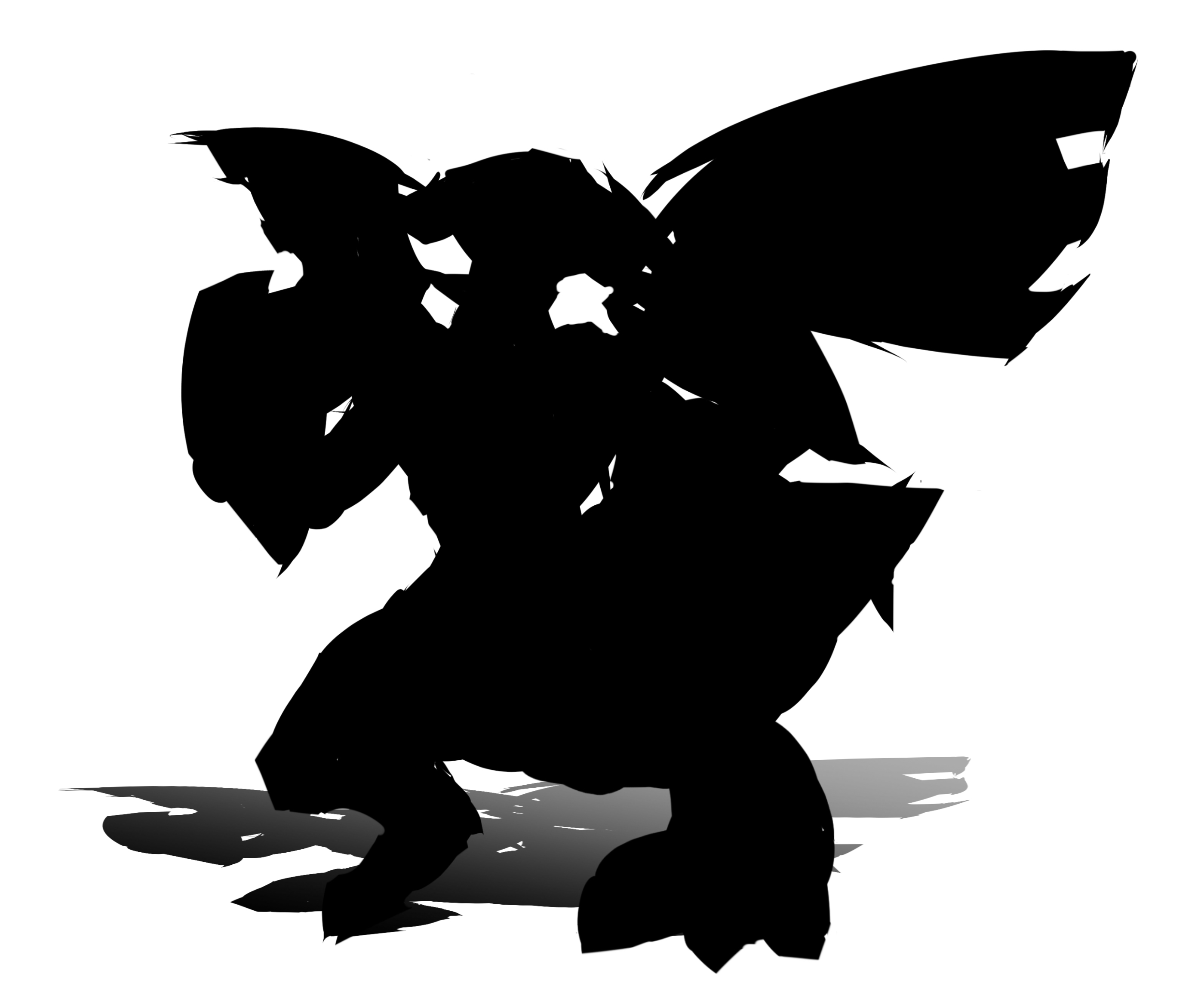 Safebooru - chromatic aberration contrast full body gen 5 pokemon ...