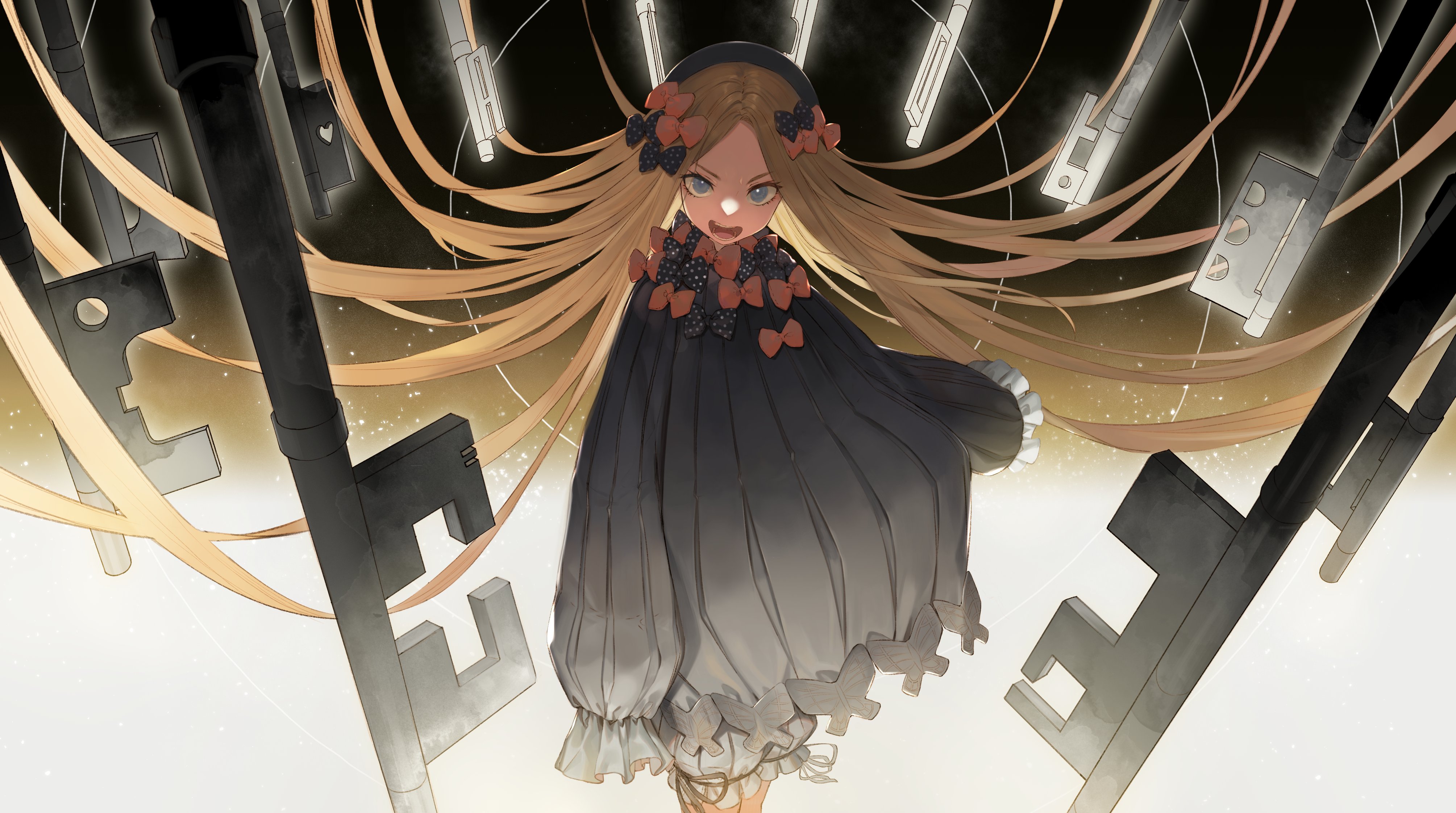 Safebooru - 1girl abigail williams (fate/grand order) absurdres bangs black bow black dress ...