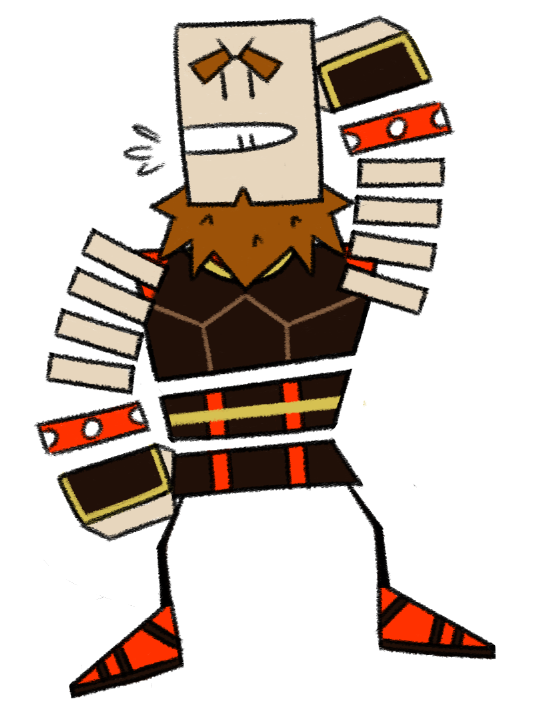 Safebooru - beard bone clothed dodontas facial hair male focus super ...