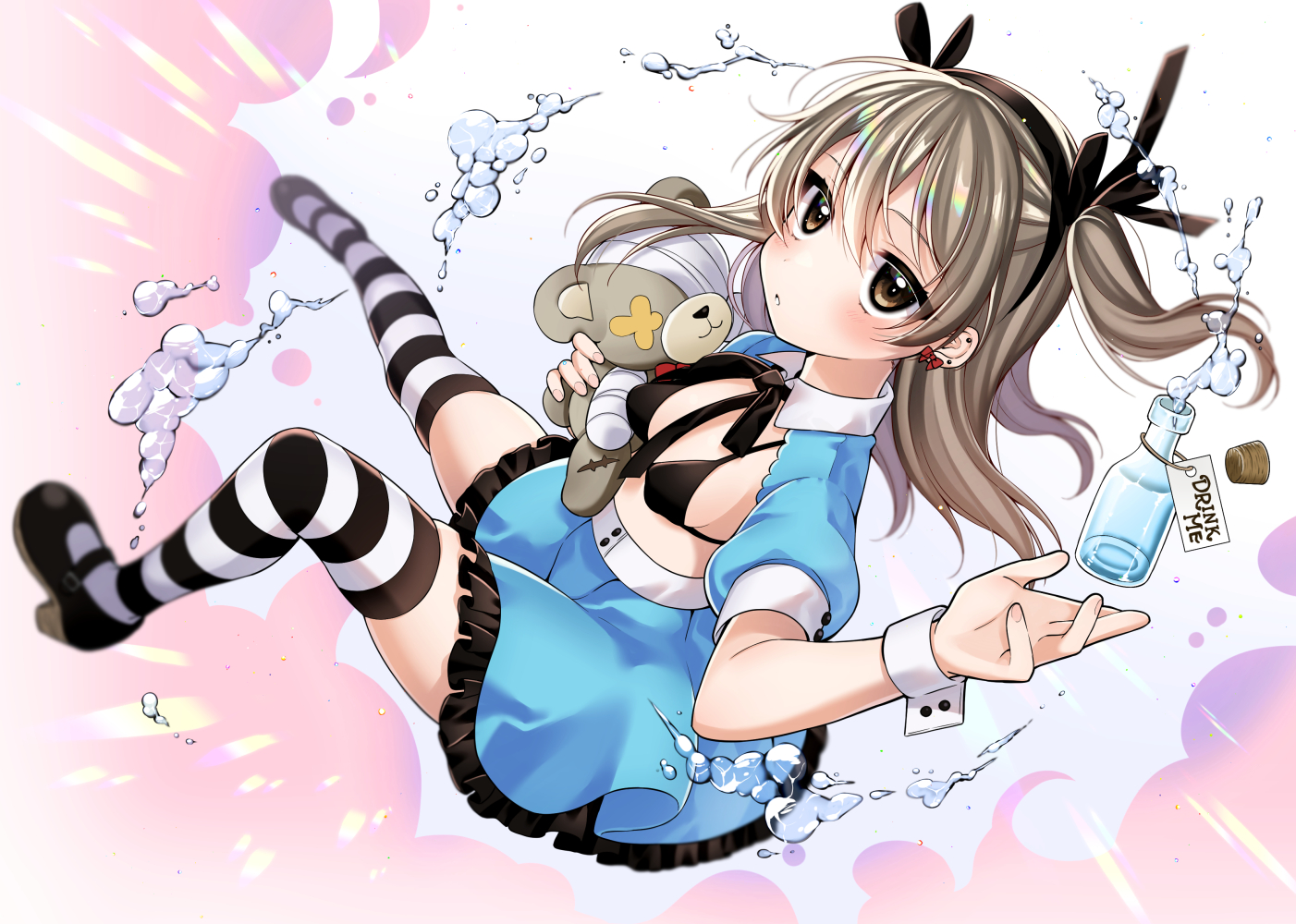 Safebooru - 1girl alice (wonderland) alice (wonderland) (cosplay) alice in wonderland bandages ...