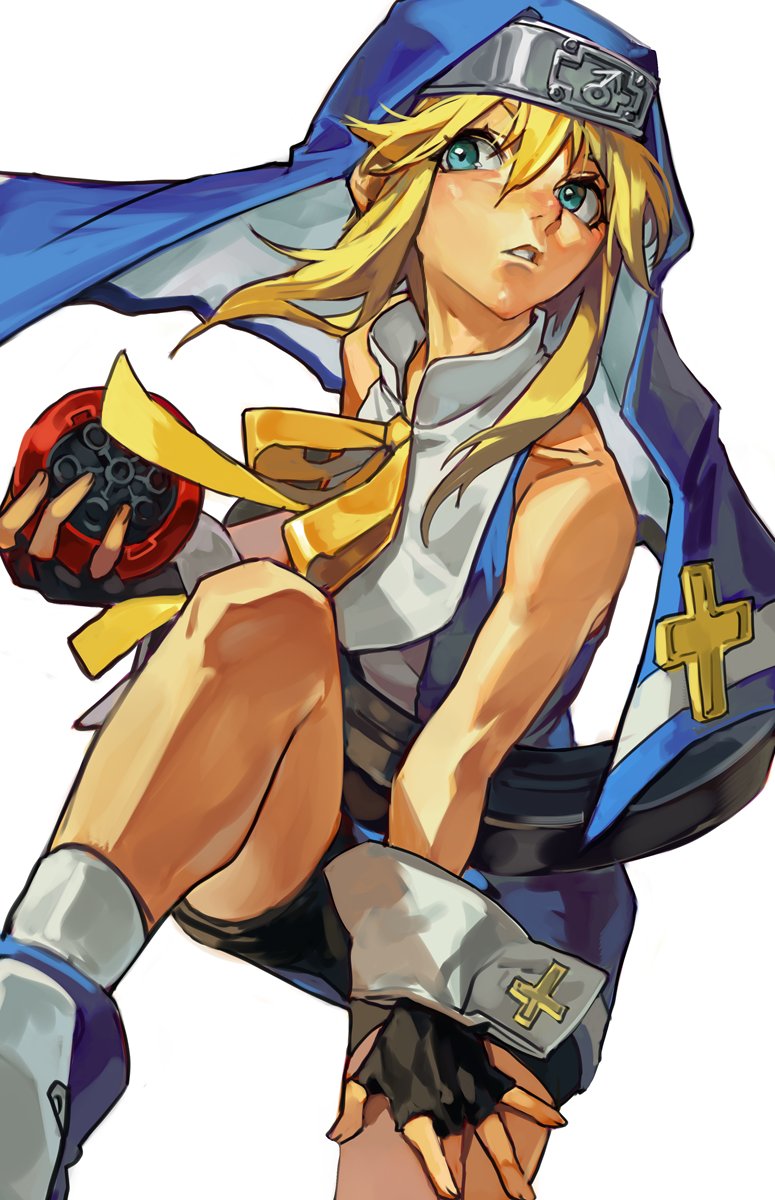 Safebooru - 1boy :d aqua eyes bangs bike shorts black gloves blonde hair blue footwear boots ...