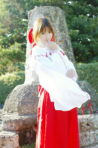 Safebooru - cosplay miko mizuhara arisa tagme character tagme series | 326283