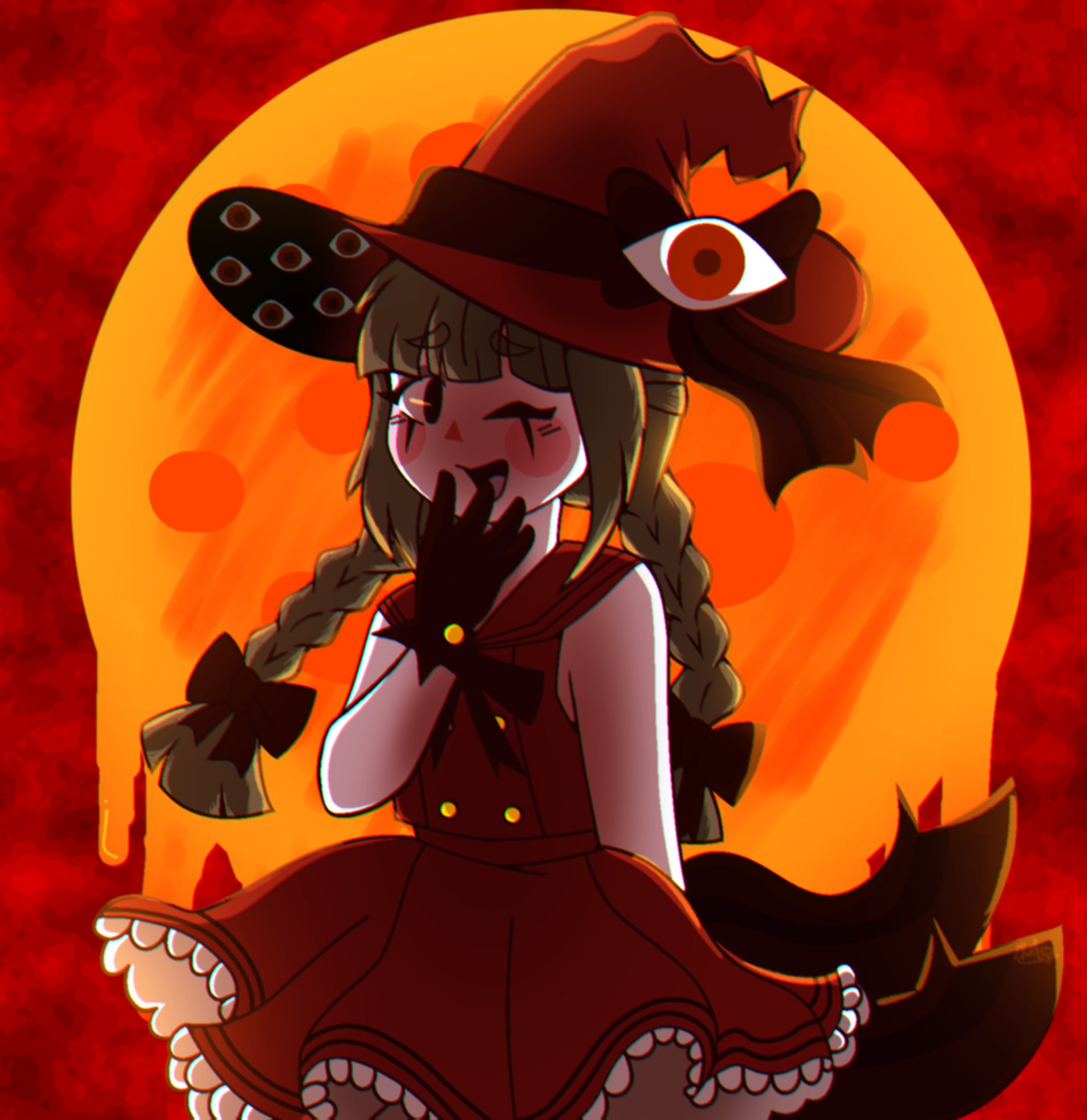 Safebooru - hat highres mogeko castle ref witch witch hat | 3390313