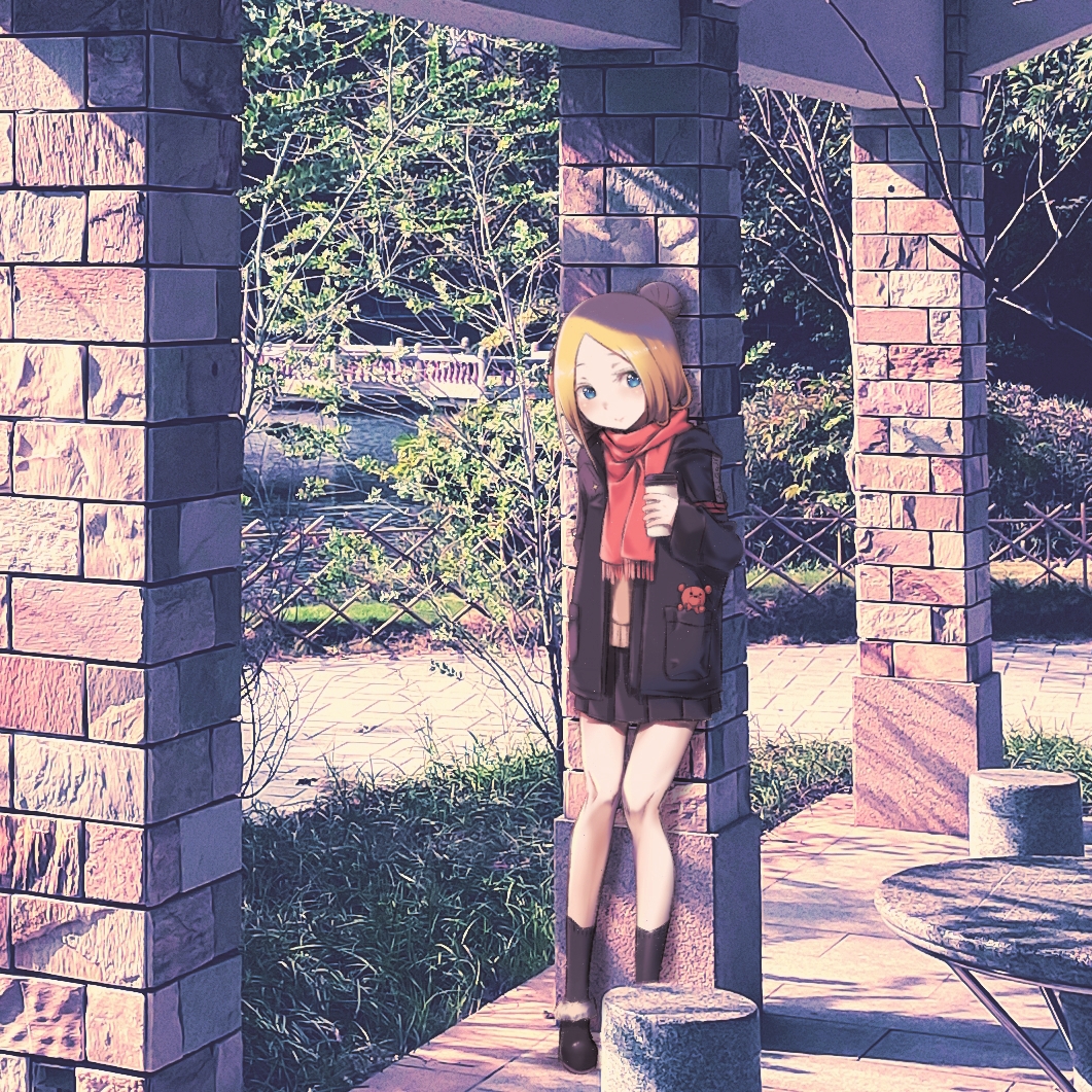 Safebooru - 1girl abigail williams (fate) bangs black jacket black legwear black skirt blush ...