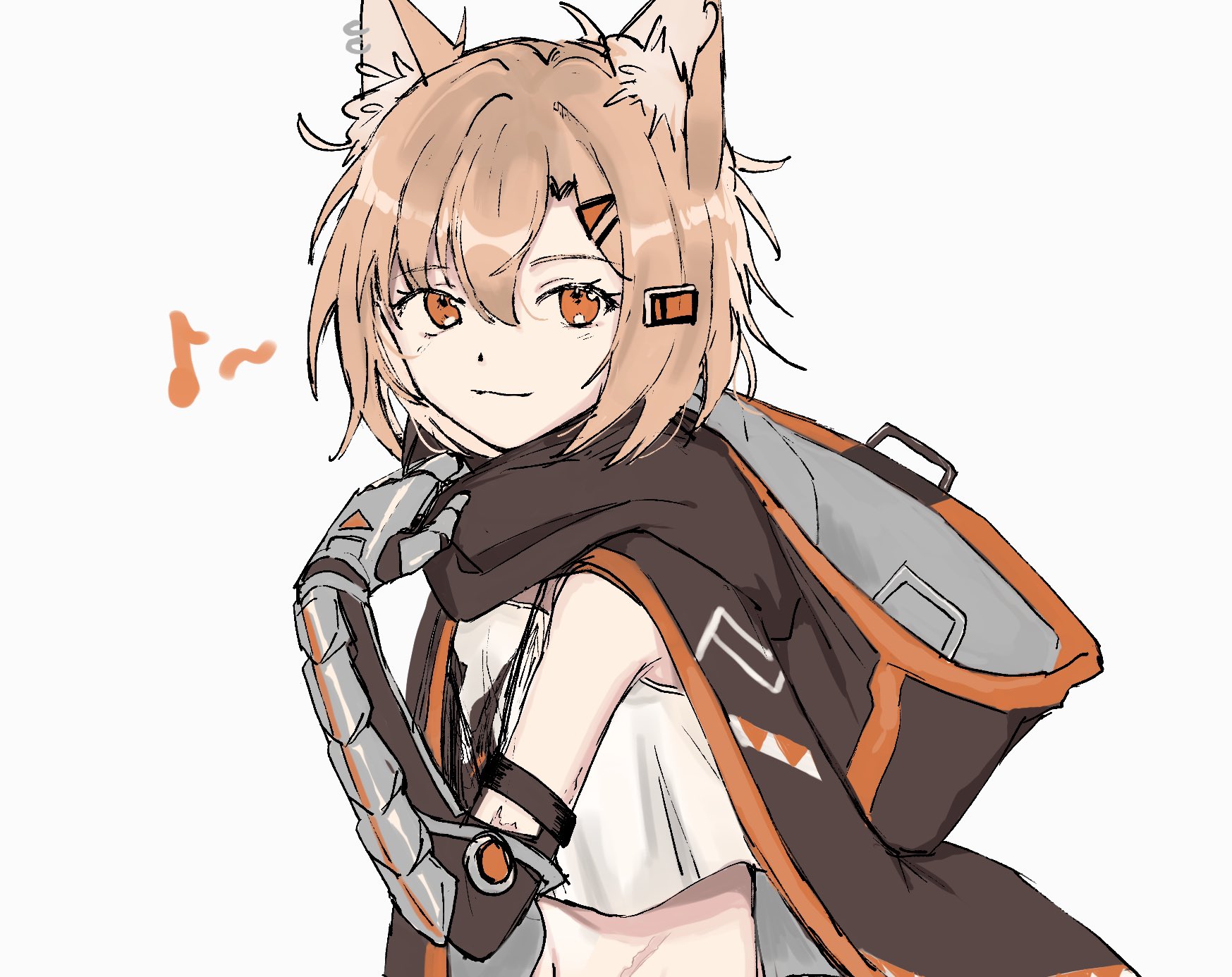 Safebooru - 1girl animal ear fluff animal ears arknights bangs brown ...