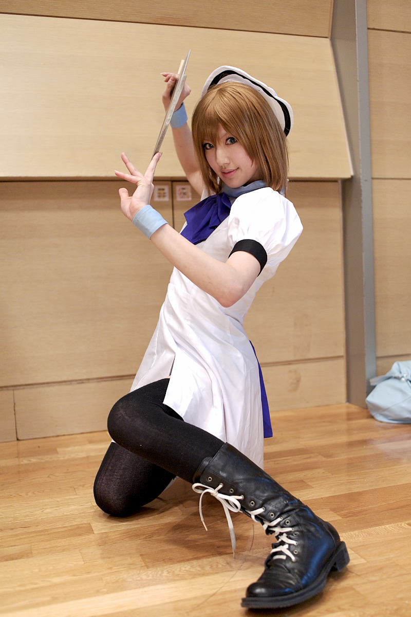 Safebooru - billhook boots cosplay higurashi no naku koro ni photo ...