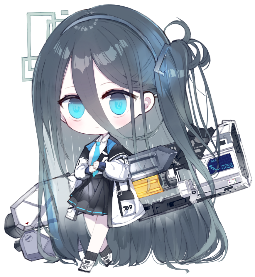 Safebooru - 1girl arisu (blue archive) bangs black hair black legwear black skirt blue archive ...