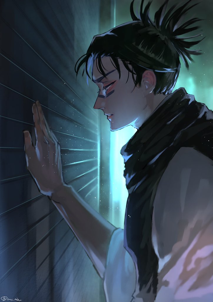 Safebooru - 1boy bangs black hair black scarf choso (jujutsu kaisen ...