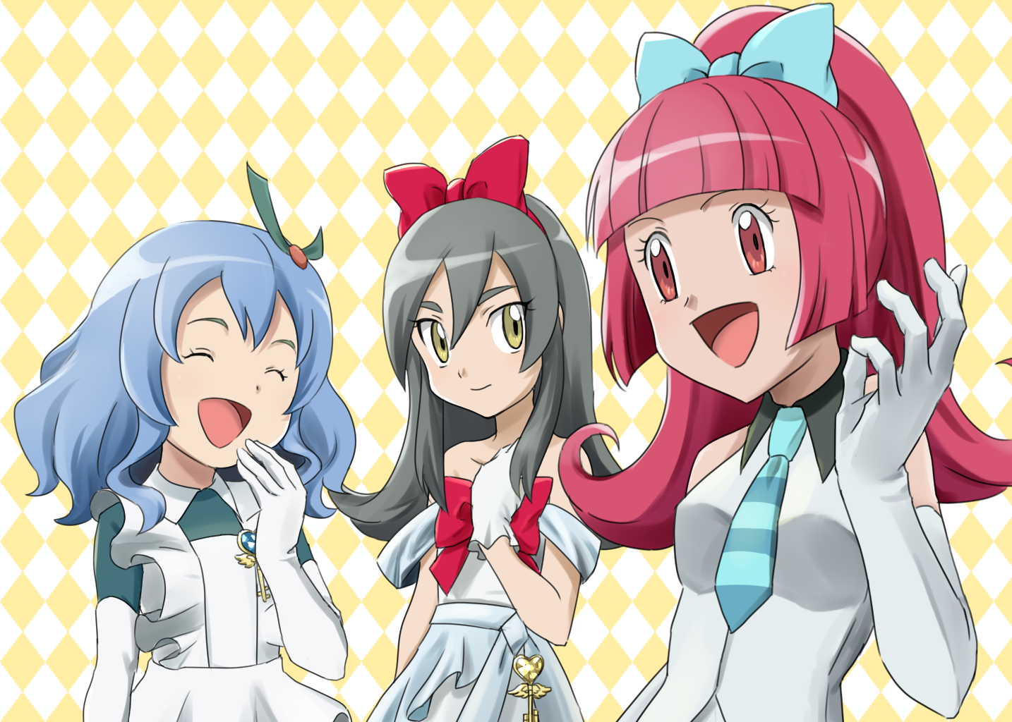Safebooru - alouette (pokemon) aria (pokemon) armelle (pokemon) blanche ...