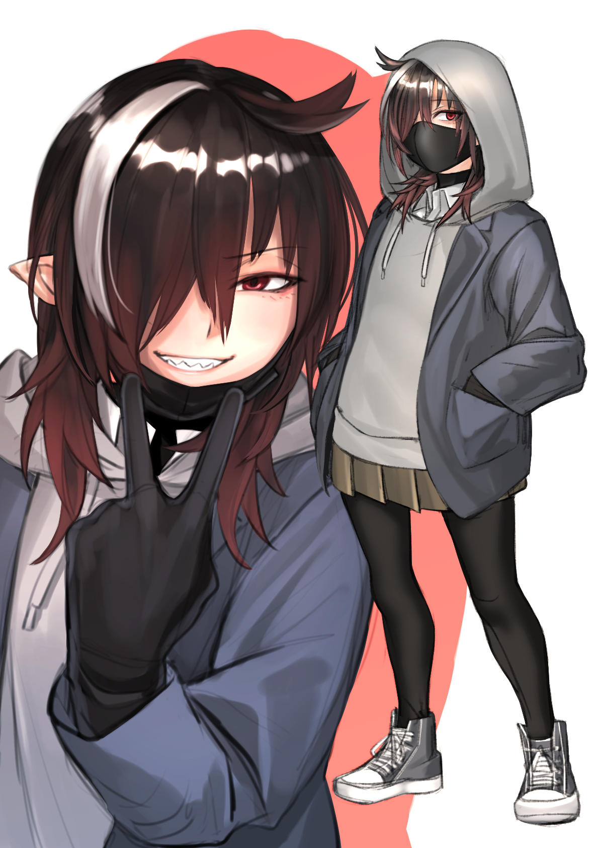 Safebooru 2girls Black Bodysuit Black Legwear Blue Eyes Blush 6951