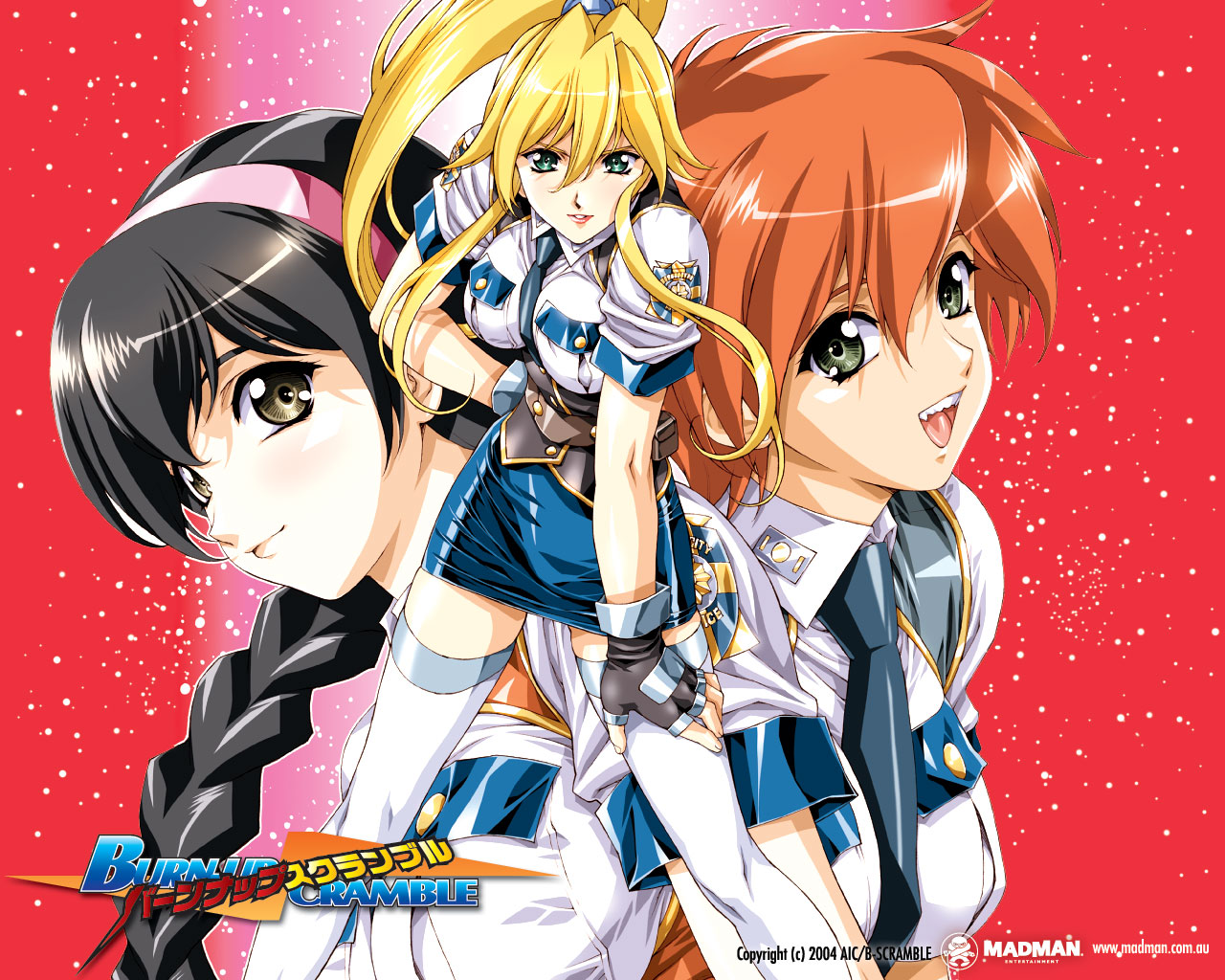 Safebooru - aqua eyes bangs belt black eyes black hair blonde hair ...