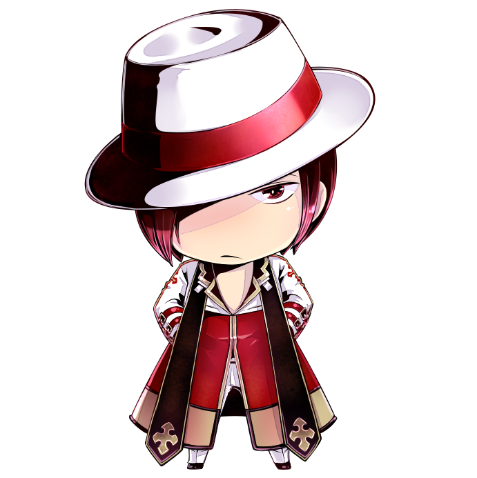 Safebooru - 1boy archbishop (ragnarok online) chibi closed mouth coat ...