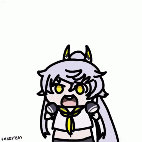 Safebooru - 1girl animated gif azur lane detached head seseren siren ...