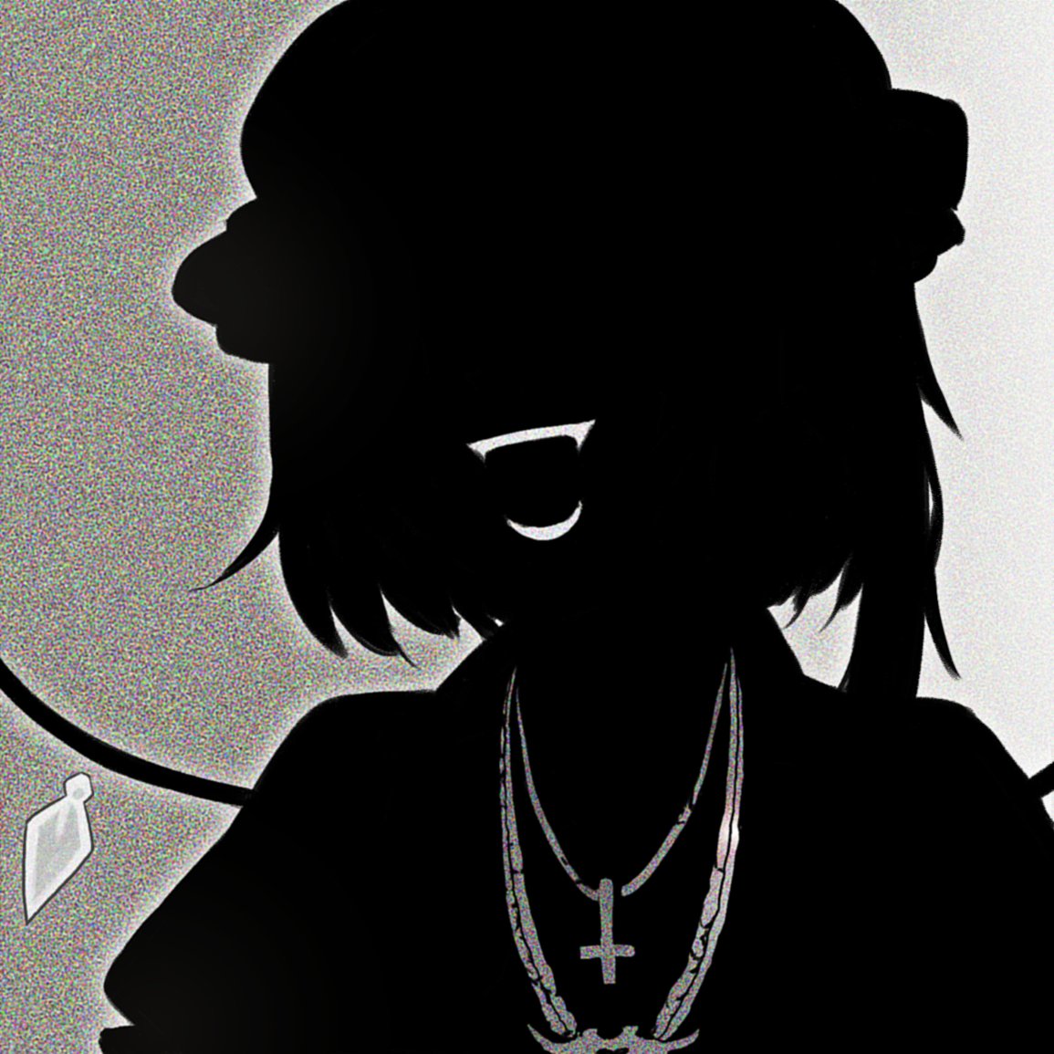 Safebooru - 1girl a great chaos (ken carson) album cover redraw cross ...