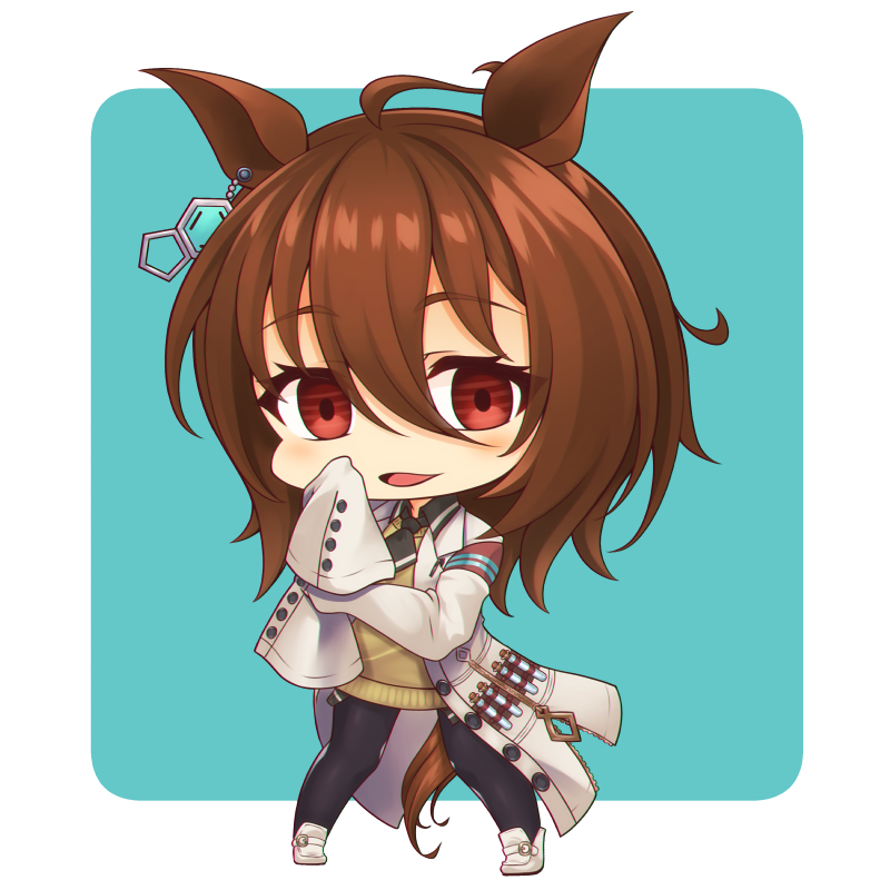 Safebooru - 1girl agnes tachyon (umamusume) ahoge animal ears bangs black legwear black neckwear ...