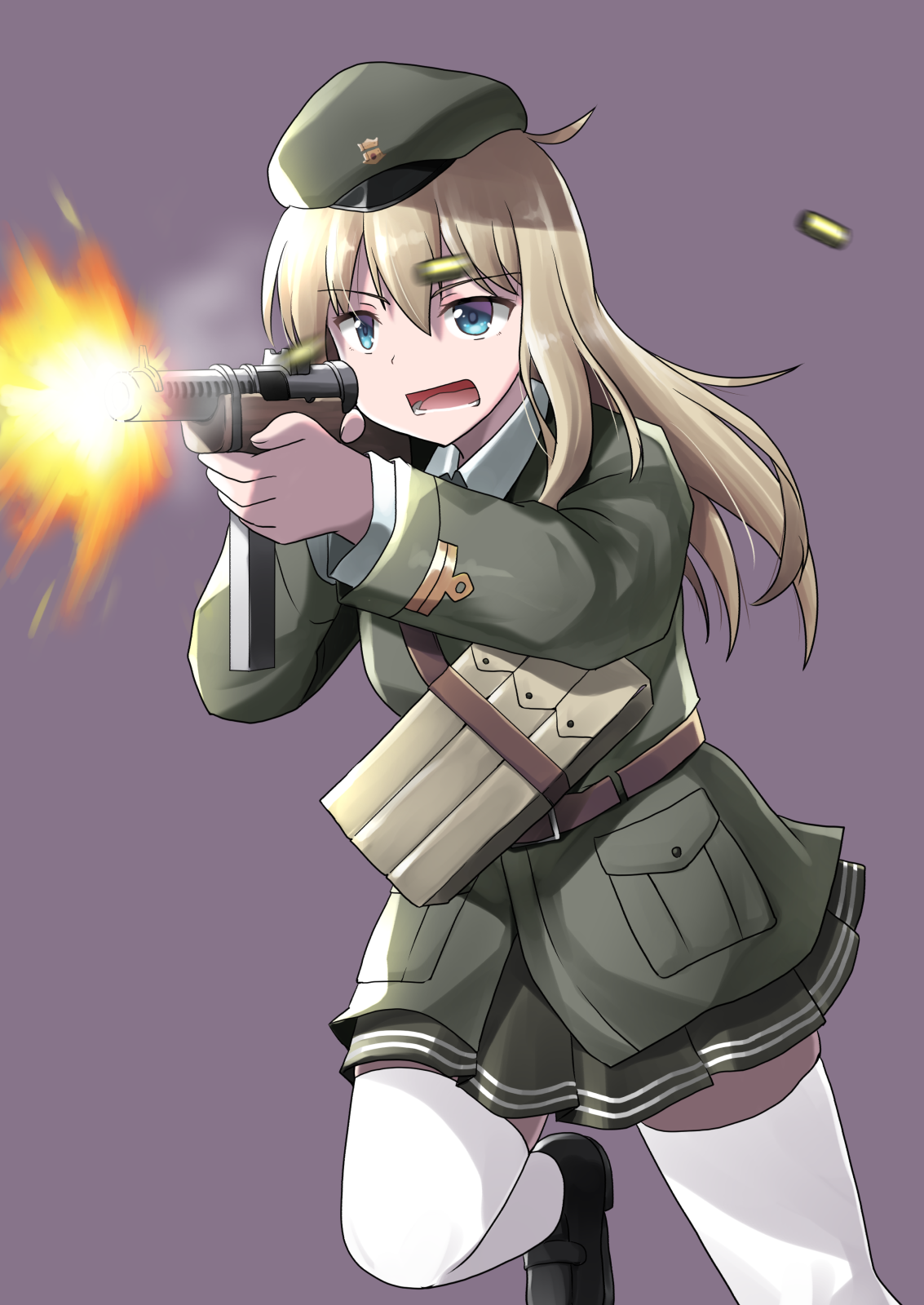 Safebooru - 1girl beret beretta model 38 beretta model 38 (girls ...