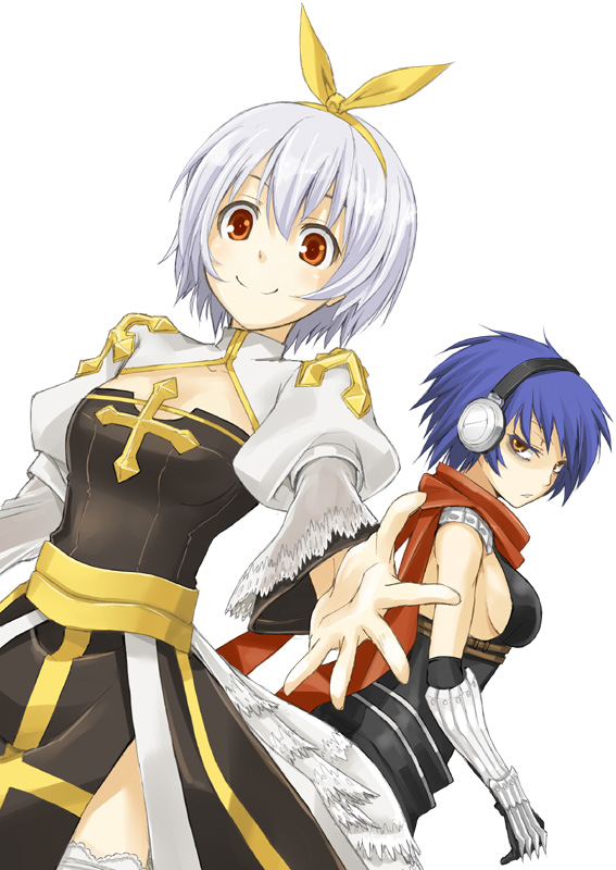 Safebooru - 2girls archbishop (ragnarok online) armor assassin cross (ragnarok online) bags ...