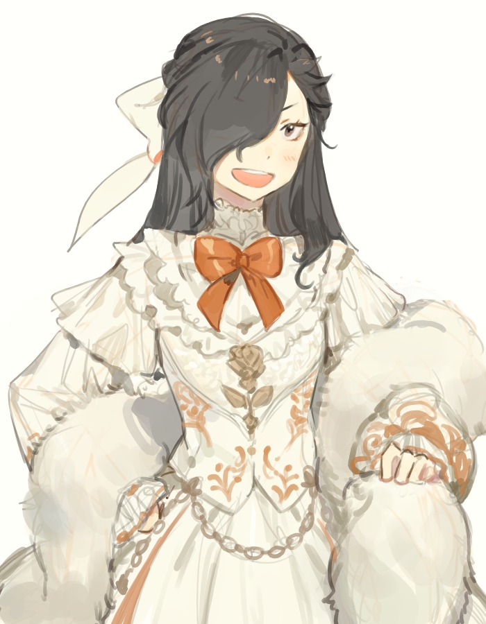 Safebooru 1boy Black Hair Blush Bow Bowtie Brown Eyes 4418