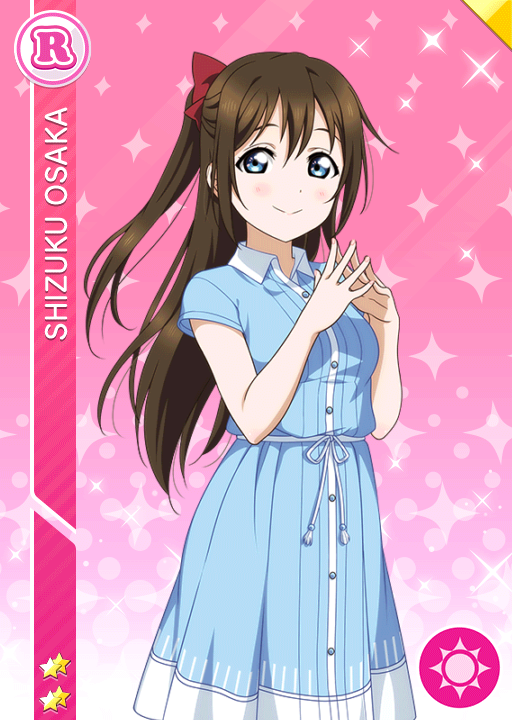 Safebooru - blue eyes blush brown hair character name dress long hair love live! nijigasaki high ...
