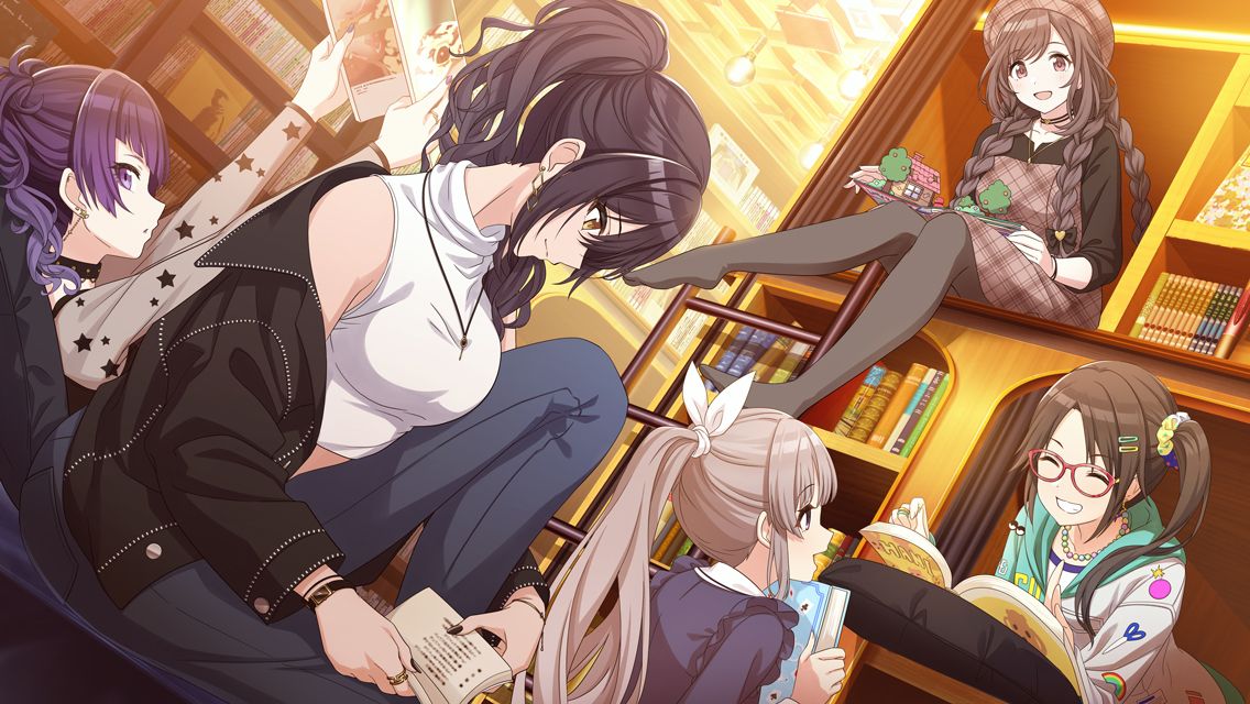 Safebooru - black hair brown eyes dress idolmaster idolmaster shiny ...