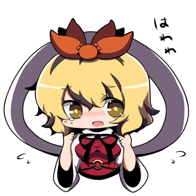 Safebooru - chibi lowres nasa yu short hair tears toramaru shou touhou ...