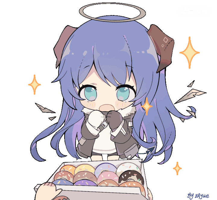 Safebooru - 1girl animated animated gif arknights artist name black gloves black jacket black ...