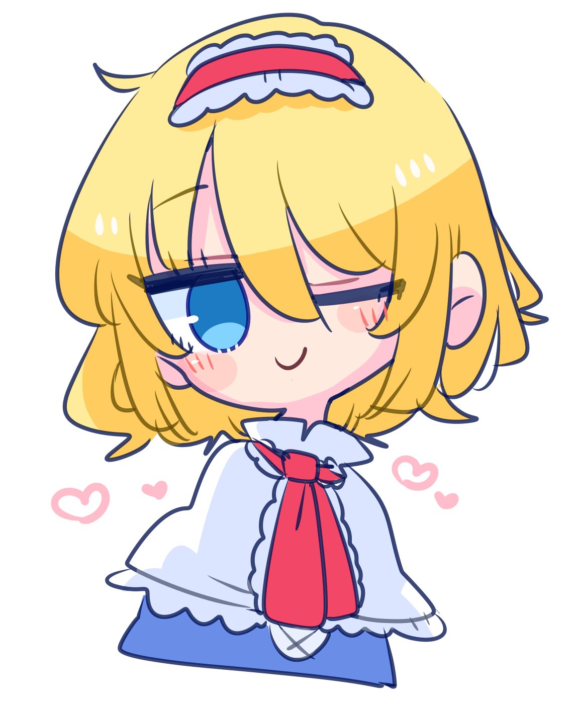 Safebooru - 1girl alice margatroid ascot blonde hair blue dress blue eyes book capelet dress ...