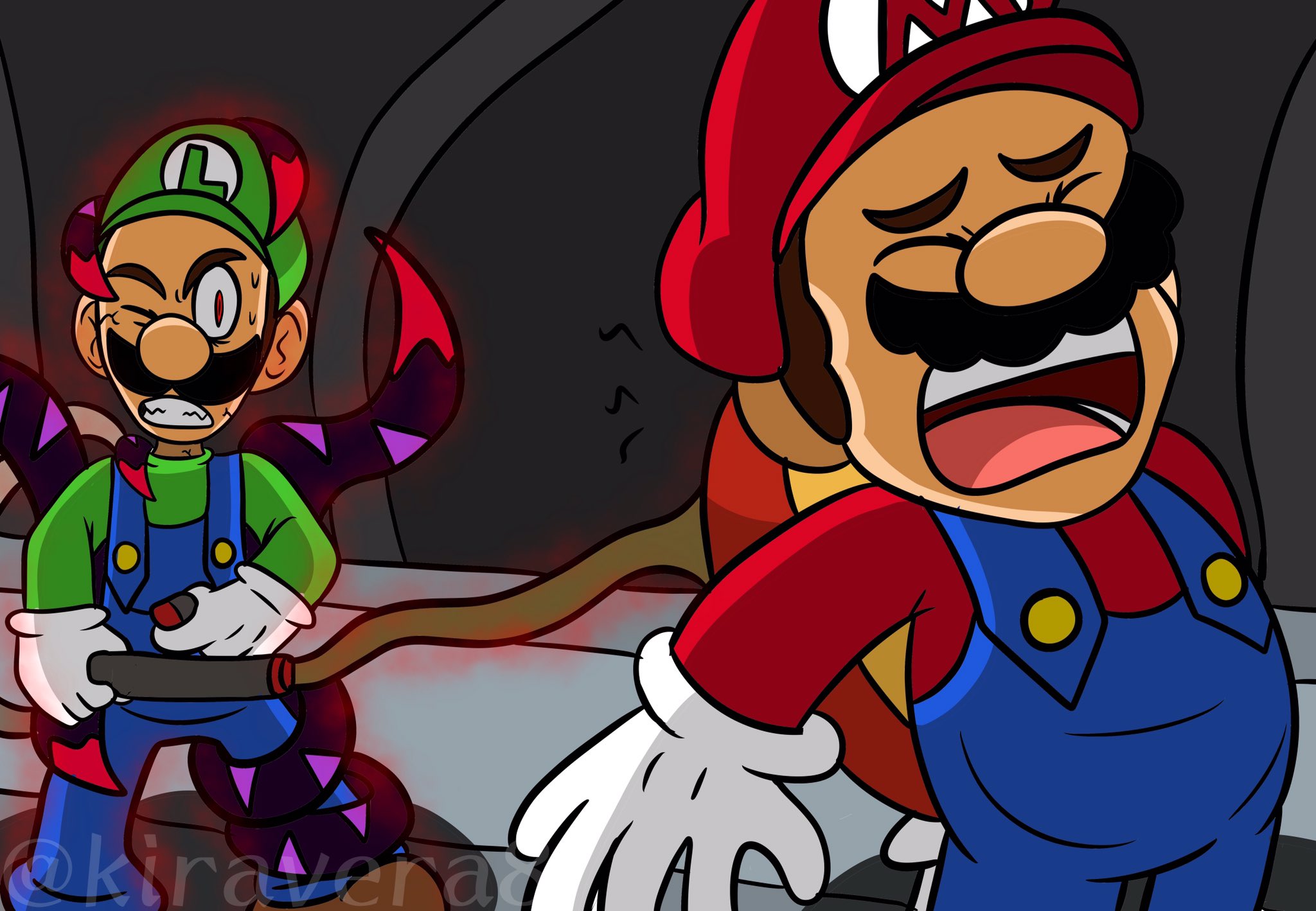 Safebooru - aura black hair corruption crossover dark persona dharkon ...