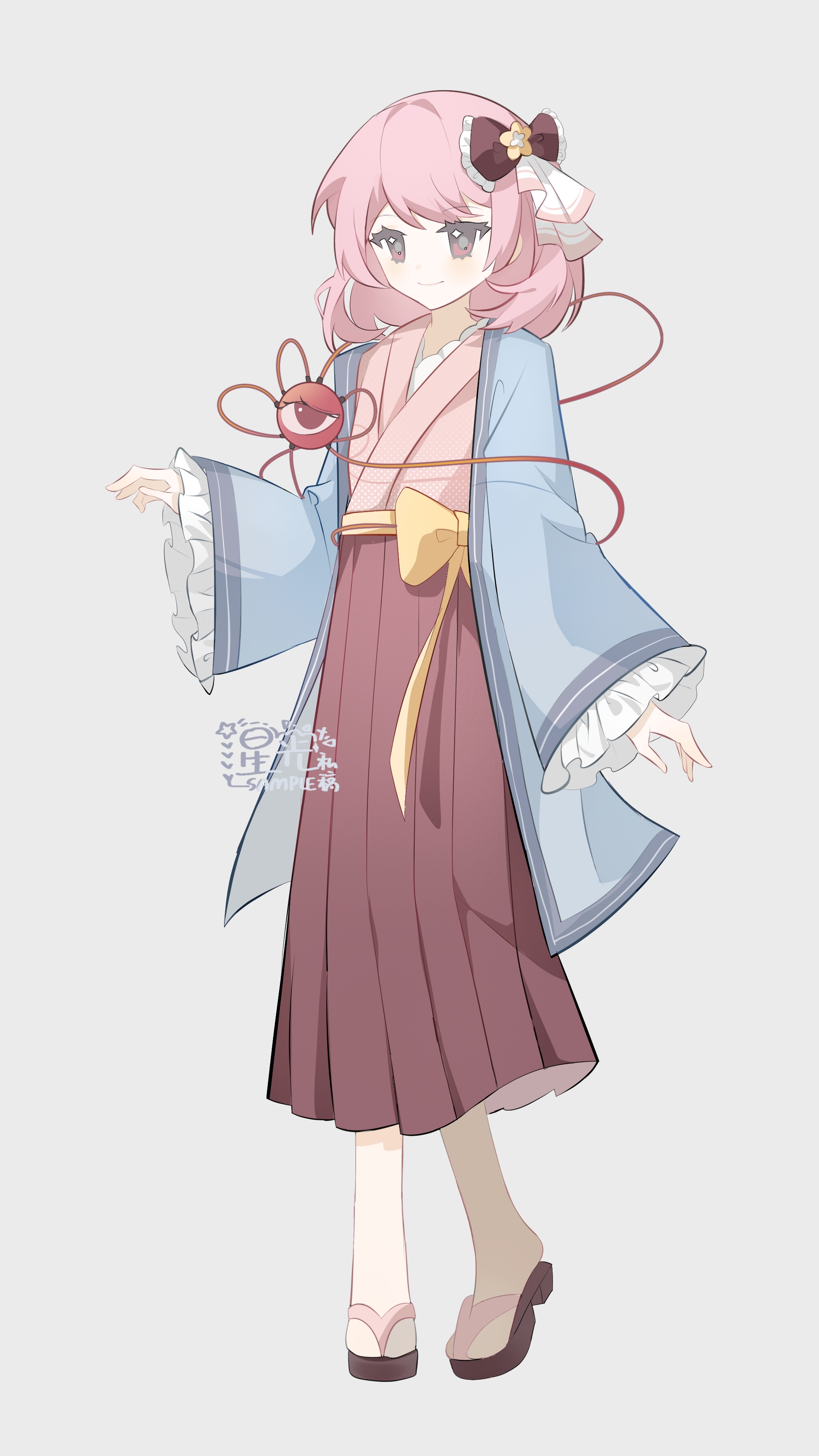Safebooru - 1girl absurdres adapted costume bow closed mouth commentary ...