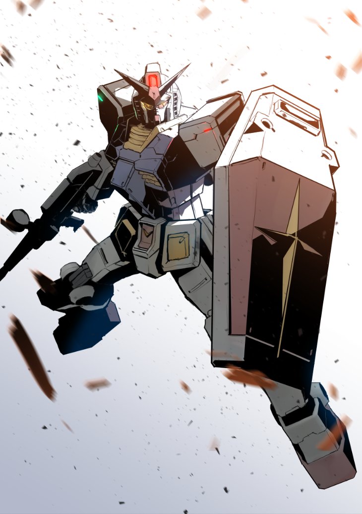 Safebooru - beam rifle energy gun glowing glowing eyes gun gundam ...