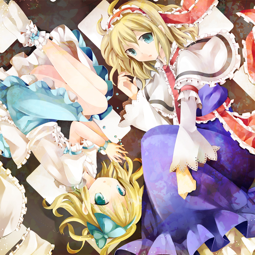 Safebooru - alice margatroid alice margatroid (pc-98) blonde hair blue eyes hairband multiple ...