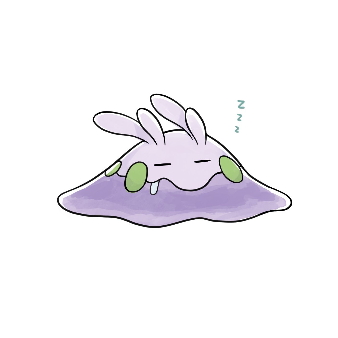 Safebooru - creature full body gen 6 pokemon goomy highres no humans numera goomy pokemon ...