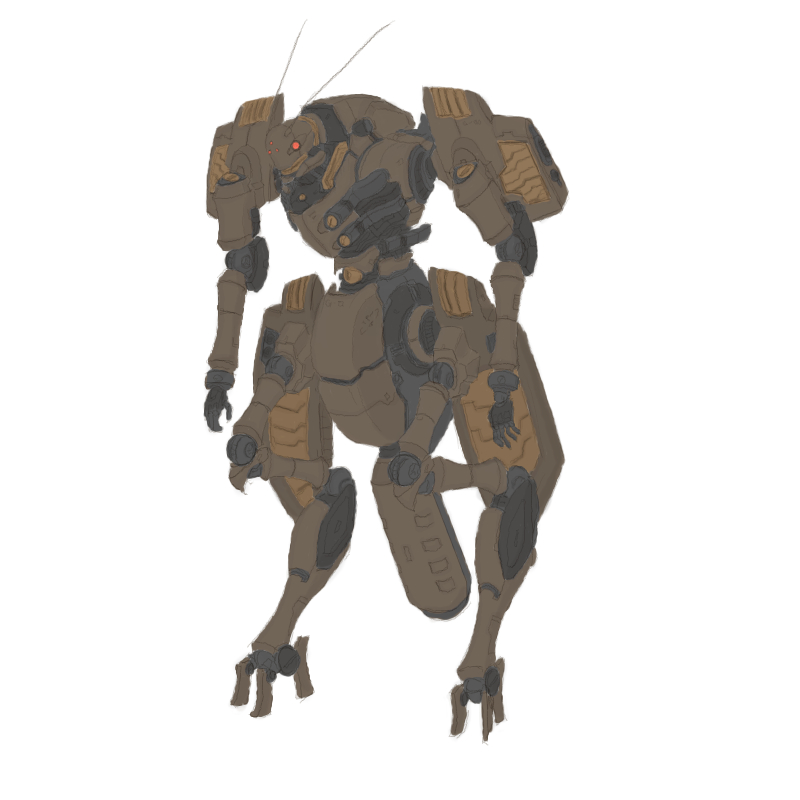 Safebooru - armored core cockroach fanart mecha mechanization | 342702