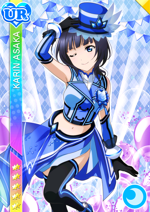 Safebooru - 1girl armpits asaka karin blue eyes blue hair character name dress love live! love ...