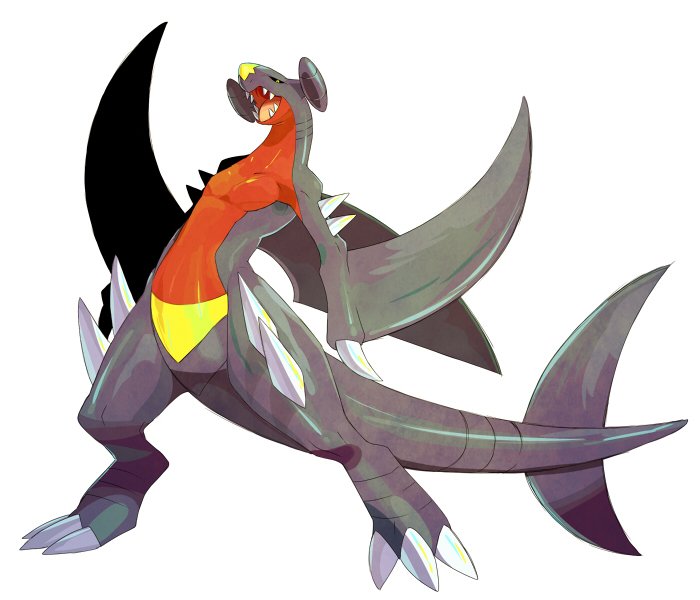 Safebooru - claws commentary request full body garchomp gen 4 pokemon ...