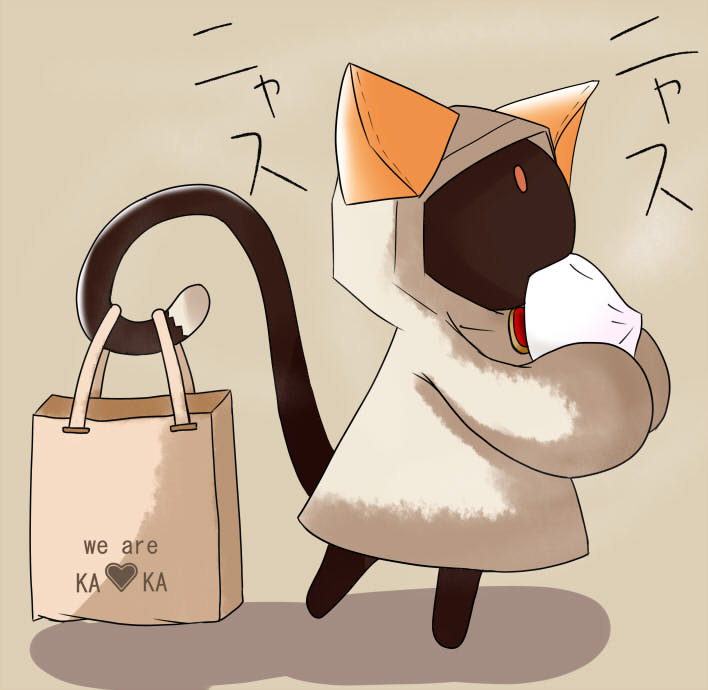 Safebooru - bag blazblue cat ears cat hood cat tail cathood food hood ...