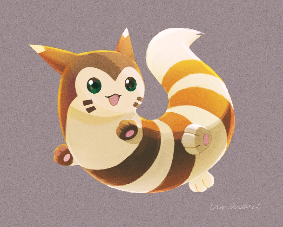 Safebooru - commentary request full body furret gen 2 pokemon green ...