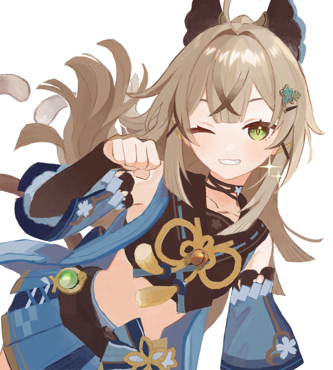 Safebooru - 1girl aahaha (ydasige11) animal ears bell black hair blush ...