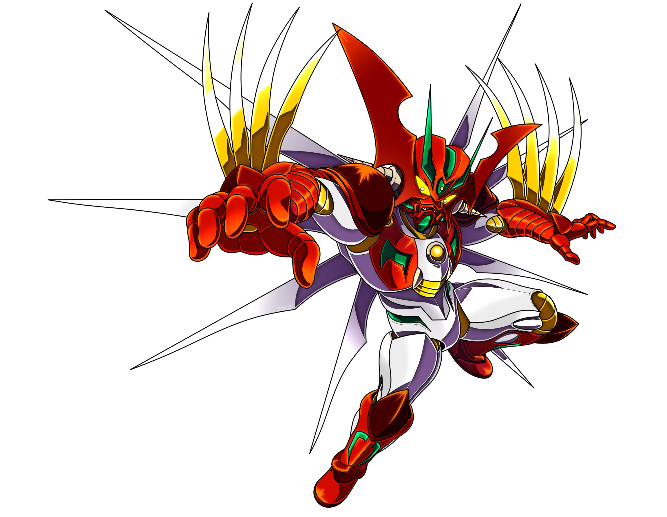 Safebooru - chibi commission drill floating getter arc getter robo ...